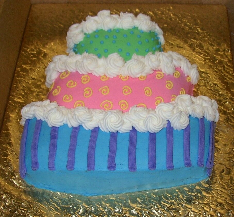 Topsy Turvy Cake - CakeCentral.com