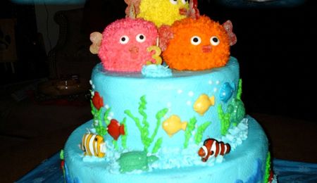 Fish Tank Birthday Cake - CakeCentral.com