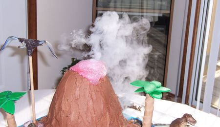 Volcano Cake. - CakeCentral.com