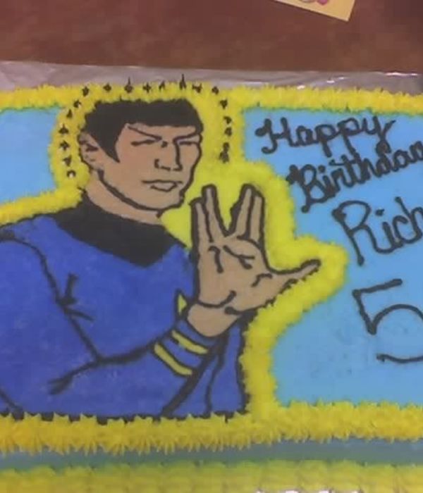 Happy Birthday Spock! - CakeCentral.com