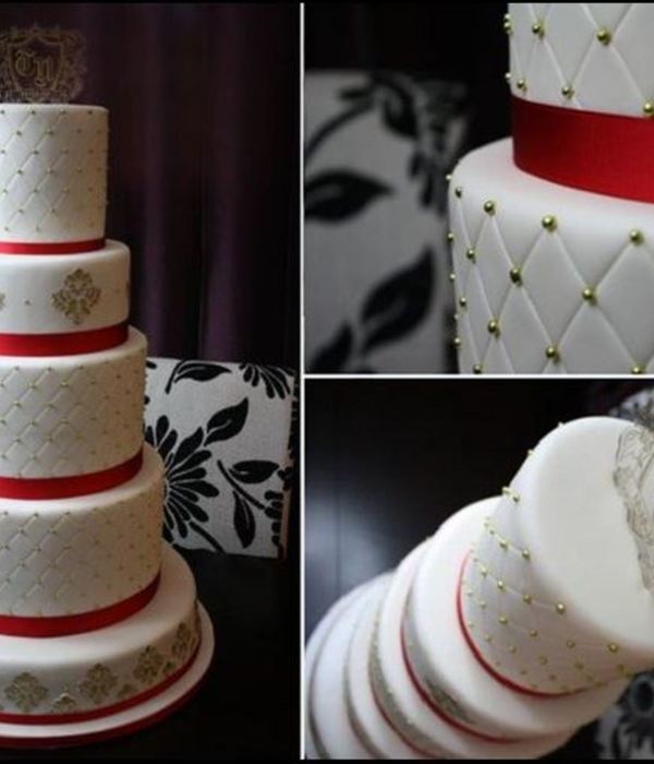 Beautiful Embossed Wedding Cakes - CakeCentral.com