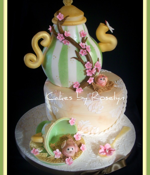 Top Mother's Day Tea Party Cakes - CakeCentral.com