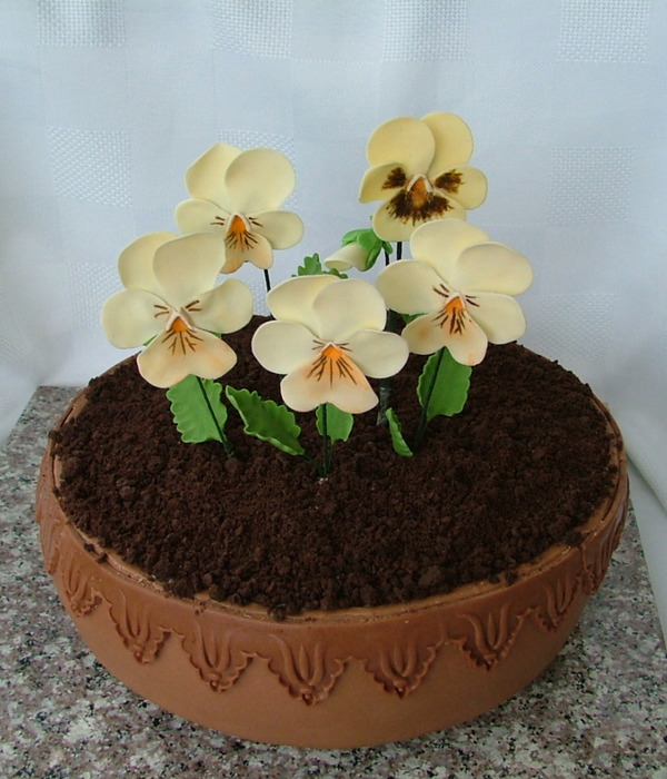 Top Pansy Cakes - CakeCentral.com