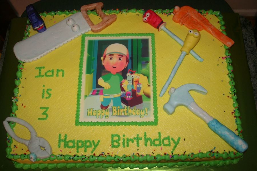 Handy Manny With Tools - CakeCentral.com