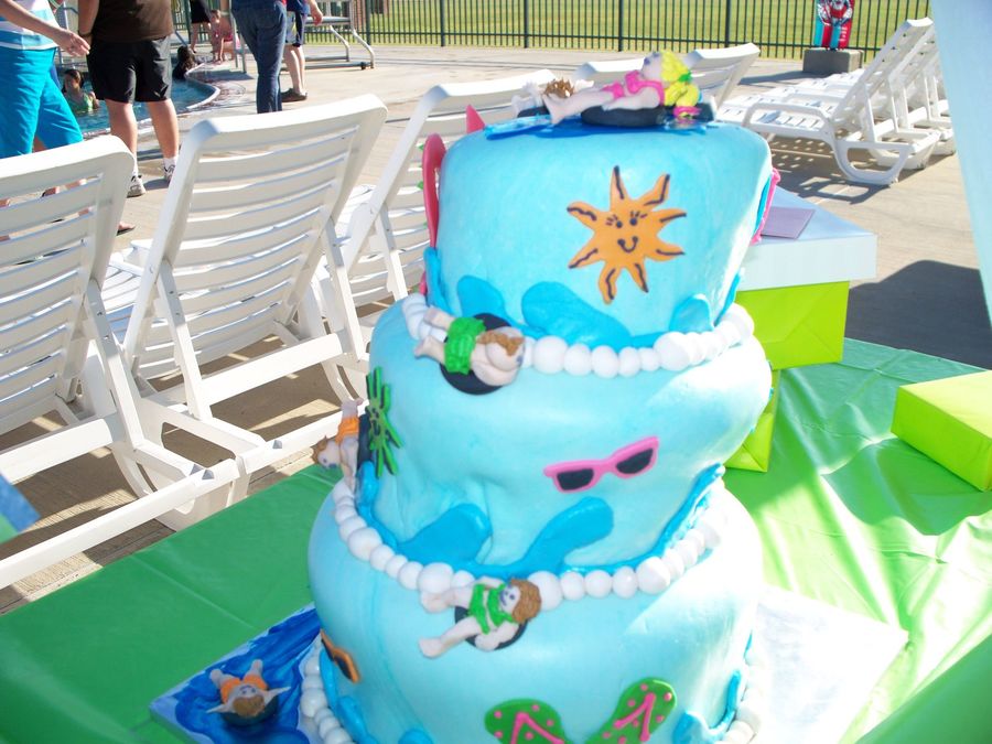 Waterpark Cake - CakeCentral.com