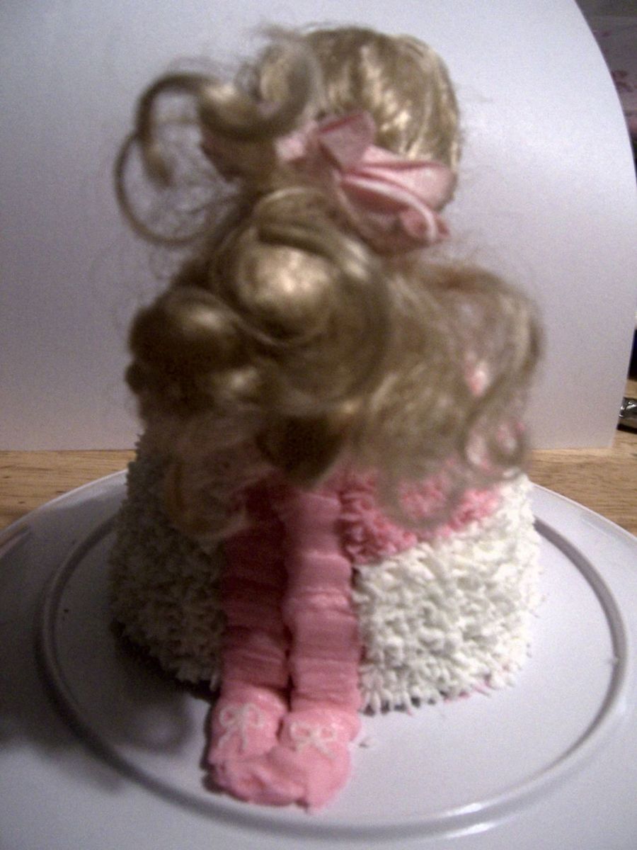 Small Doll (Back View) - CakeCentral.com