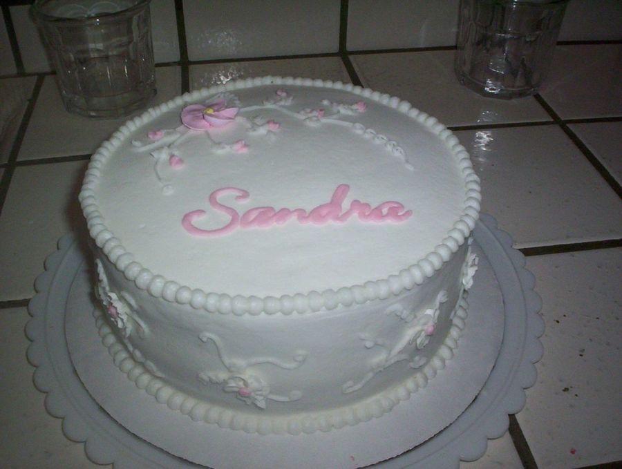 Sister's Birthday Cake - CakeCentral.com