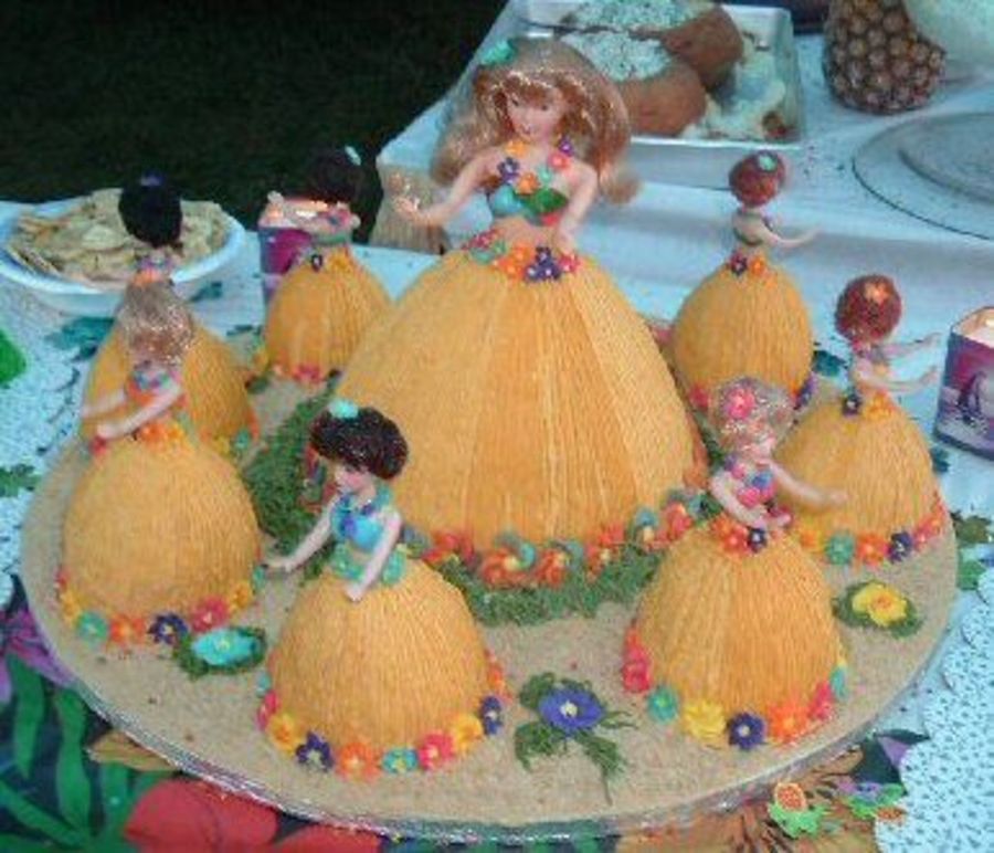 Hula Girl - CakeCentral.com