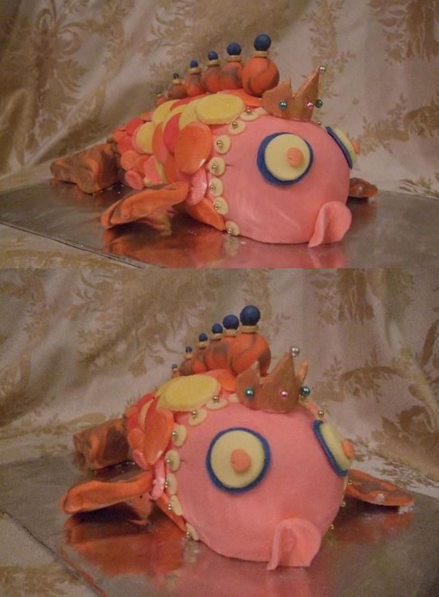 Koi Fish Cake - CakeCentral.com