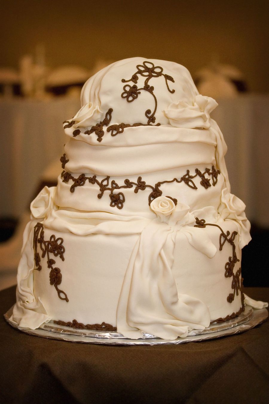 Bridal Dress Pattern - CakeCentral.com