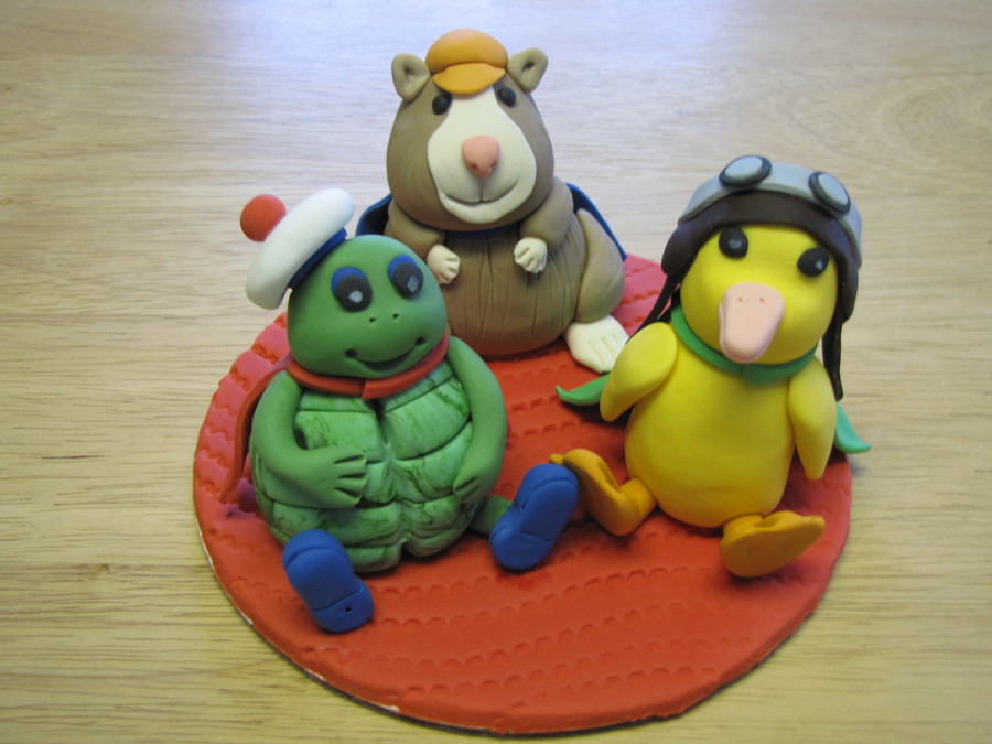 Wonder Pets Fondant Cake Topper - CakeCentral.com