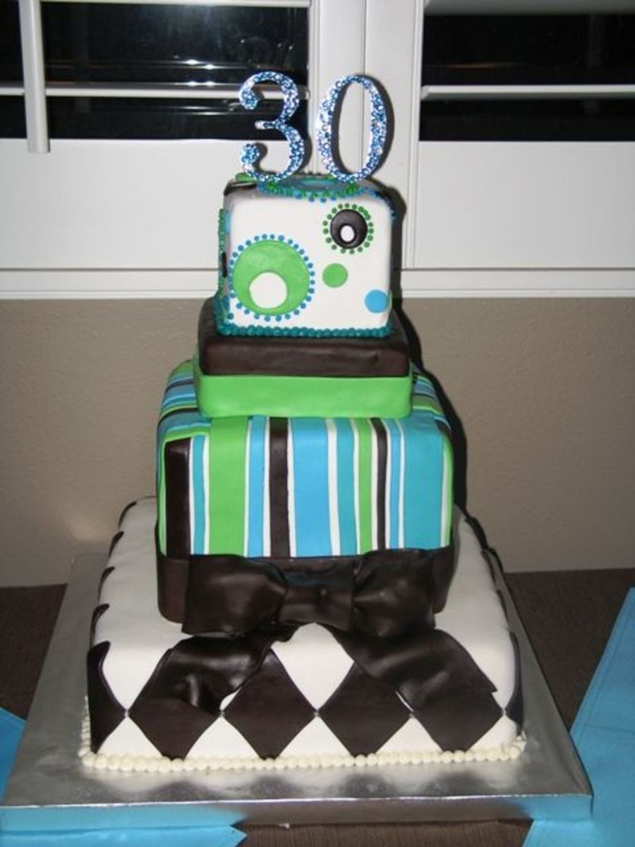 30Th Birthday Cake - CakeCentral.com