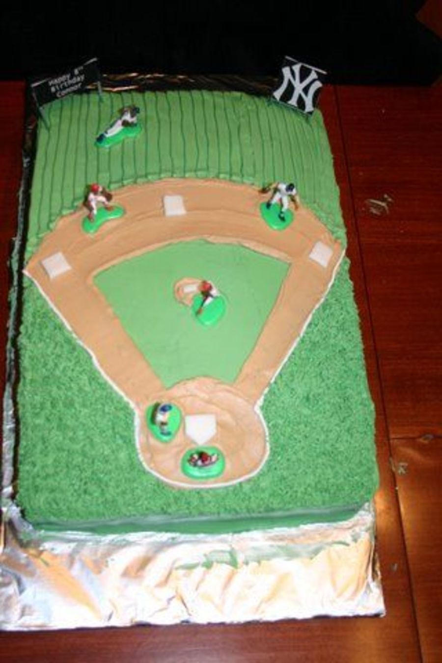 Baseball Cake - CakeCentral.com