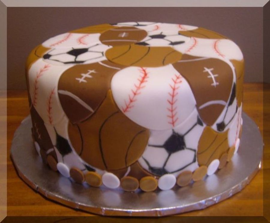 Sports Cake - CakeCentral.com