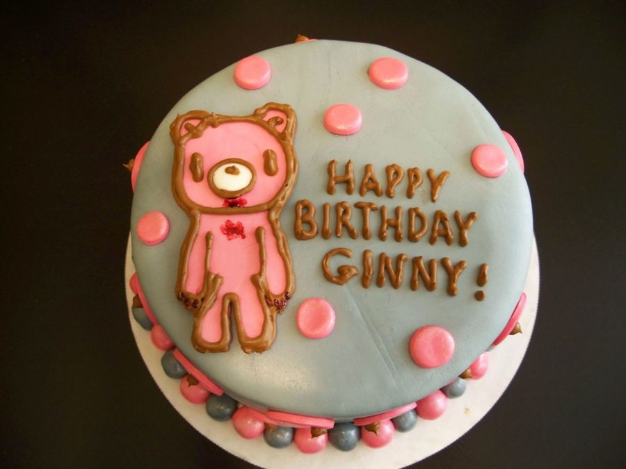 Gloomy Bear - CakeCentral.com