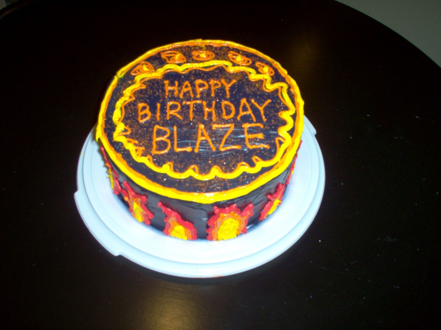Blaze Cake - CakeCentral.com