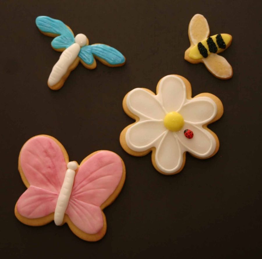 Insects And Daisy - CakeCentral.com