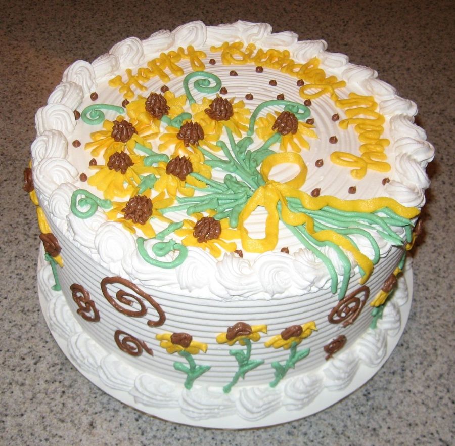 Black-Eyed Susan Bouquet - CakeCentral.com