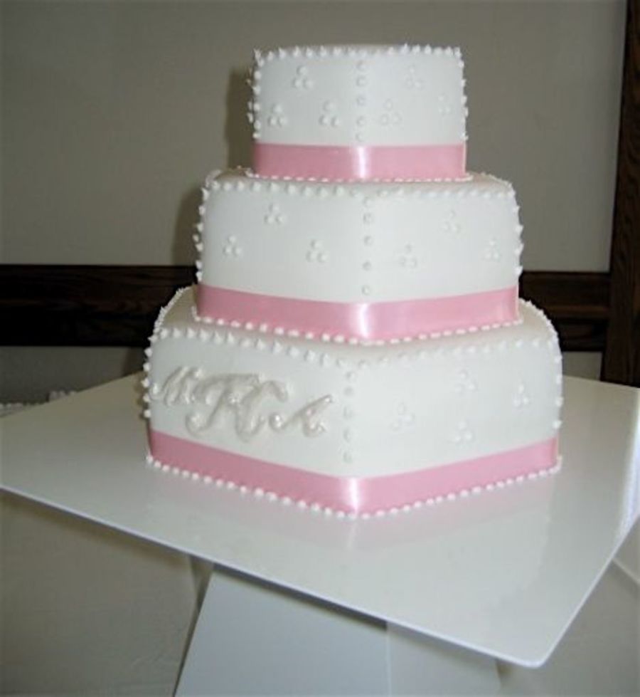 3-Tier Hexagon Cake - CakeCentral.com
