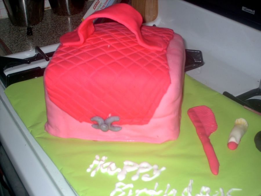 Chanel Makeup Case - CakeCentral.com