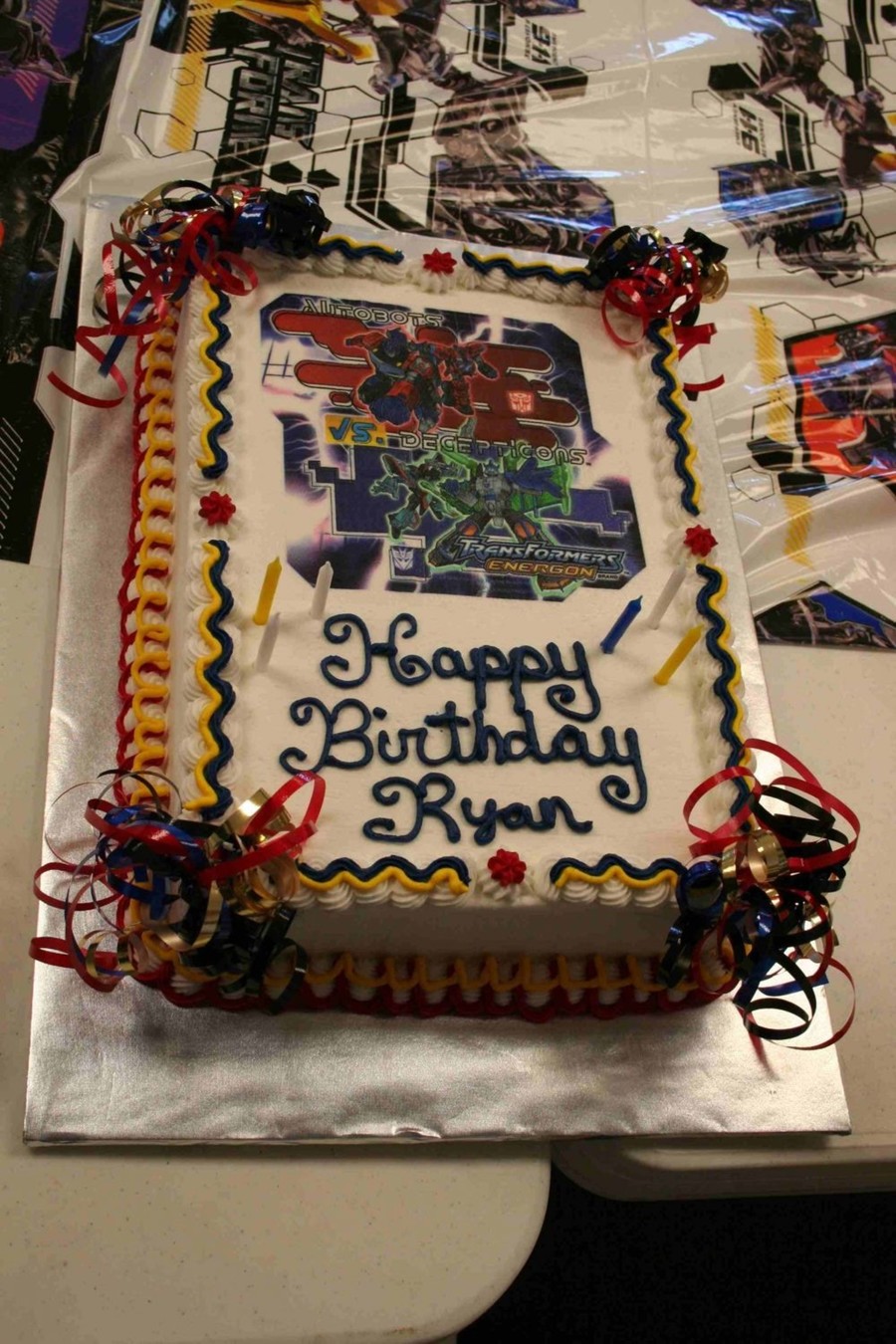 Transformer Cake - CakeCentral.com