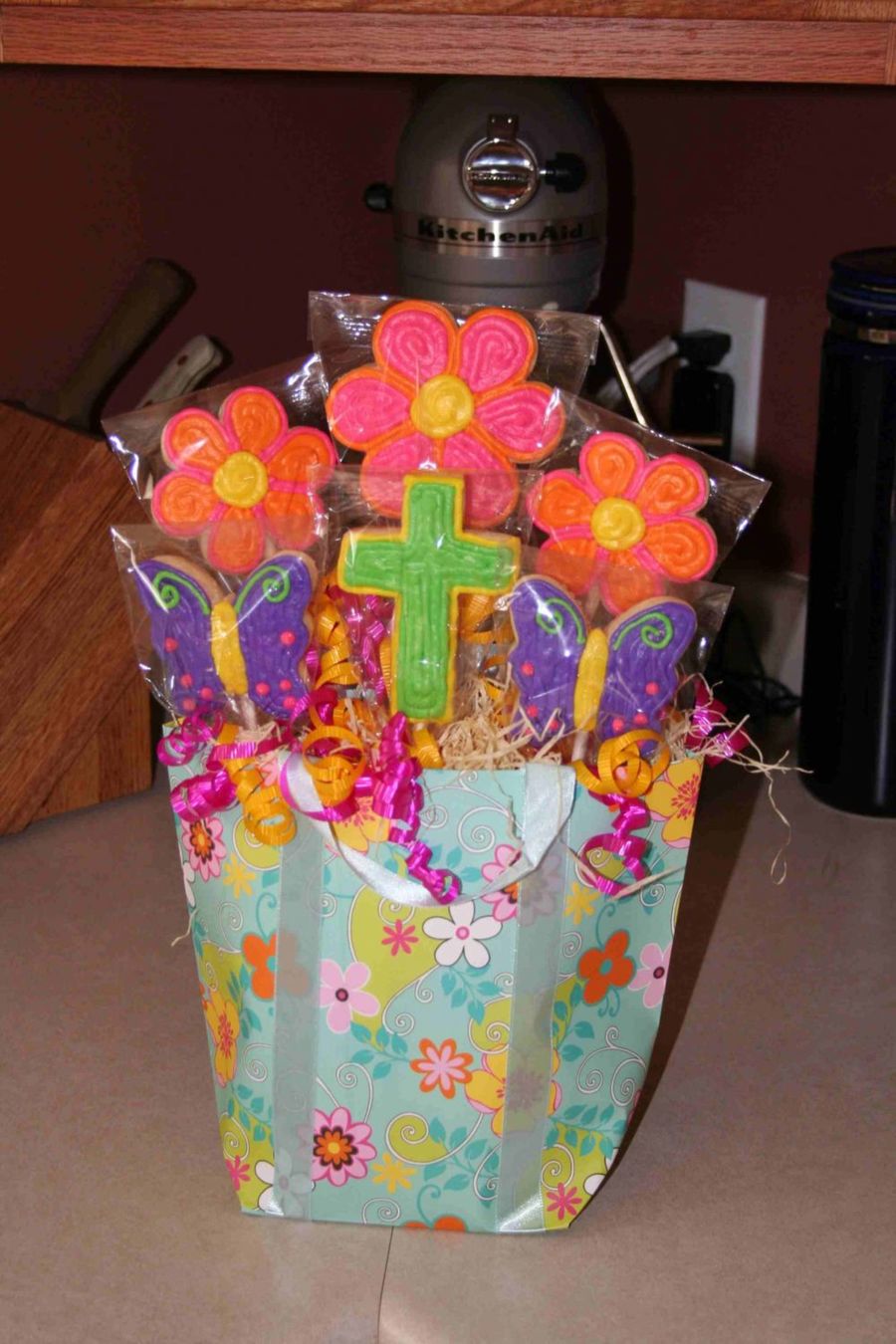 First Communion Cookie Bouquet - CakeCentral.com
