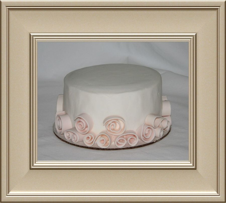 Sample Wedding Cake - CakeCentral.com