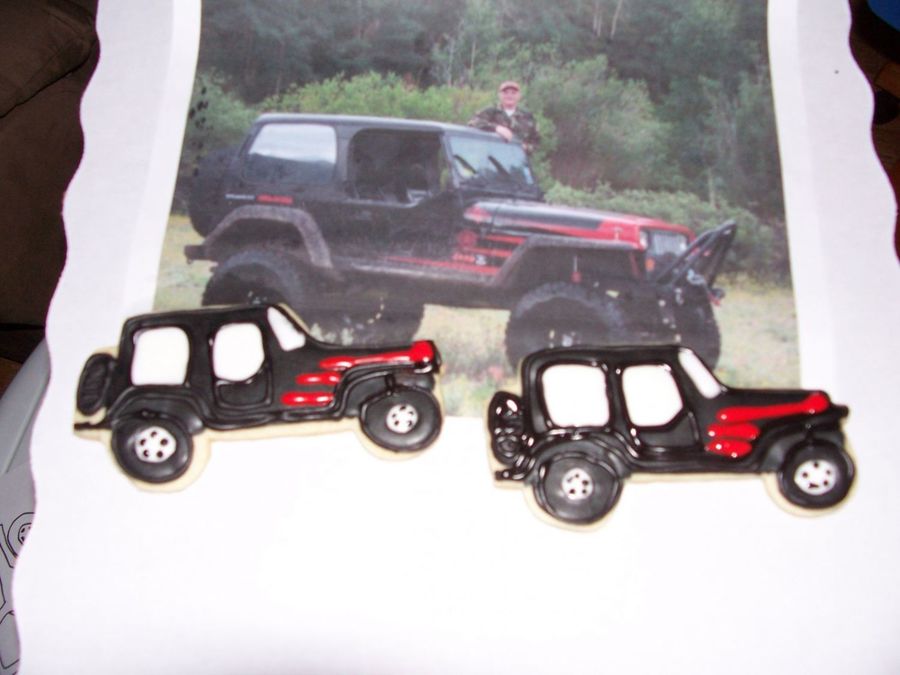 Jeep Cookies - CakeCentral.com