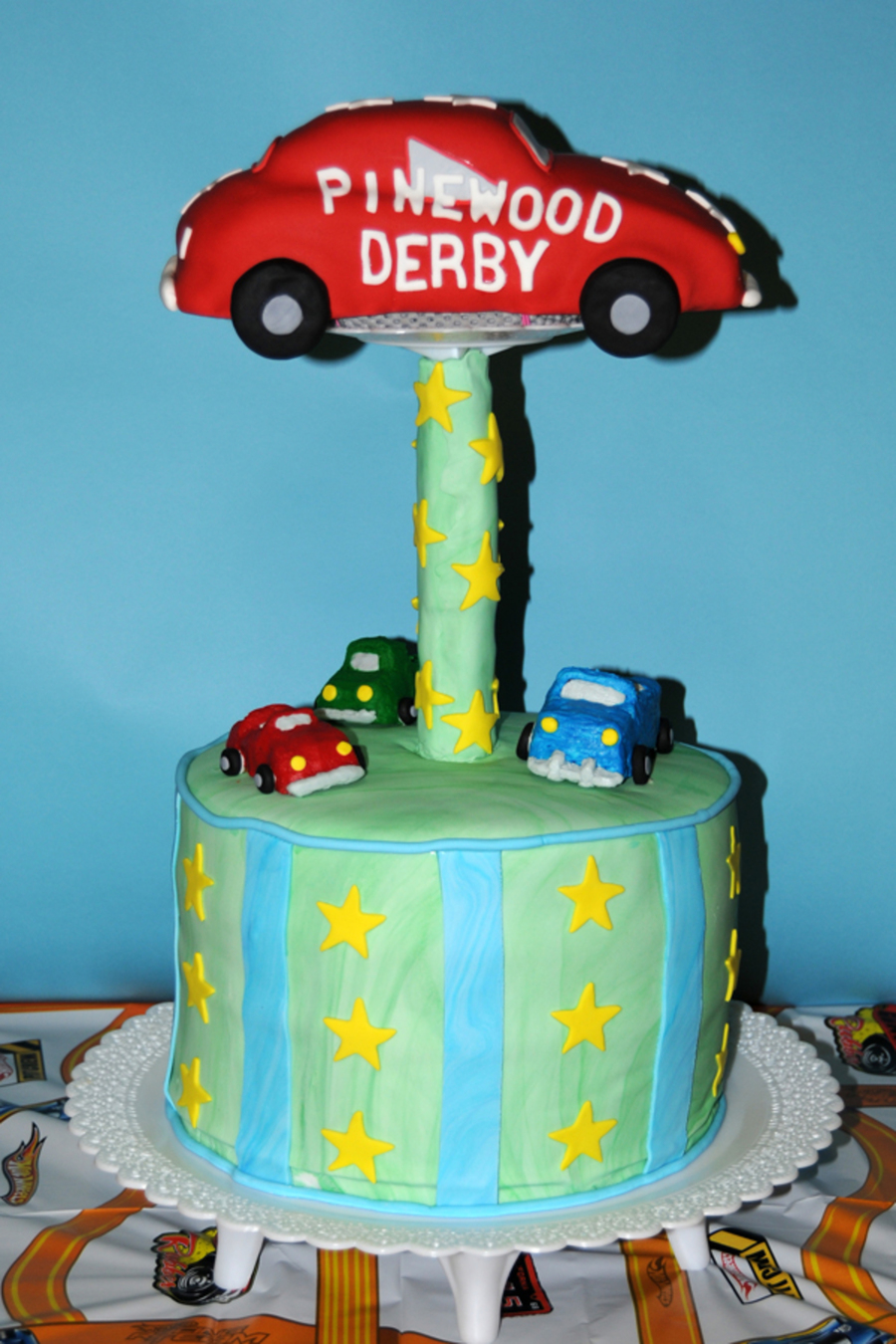 Cub Scouts Pinewood Derby 2010 - CakeCentral.com