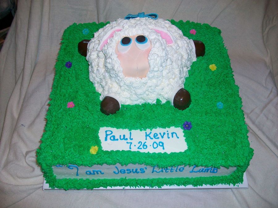 I Am Jesus' Little Lamb - CakeCentral.com