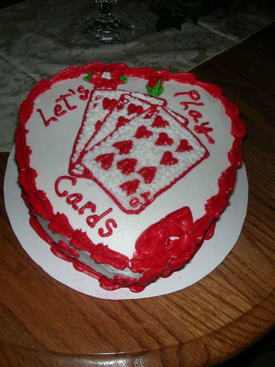 Let's Play Cards - CakeCentral.com