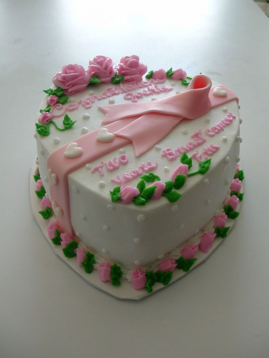 Breast Cancer Cake - CakeCentral.com