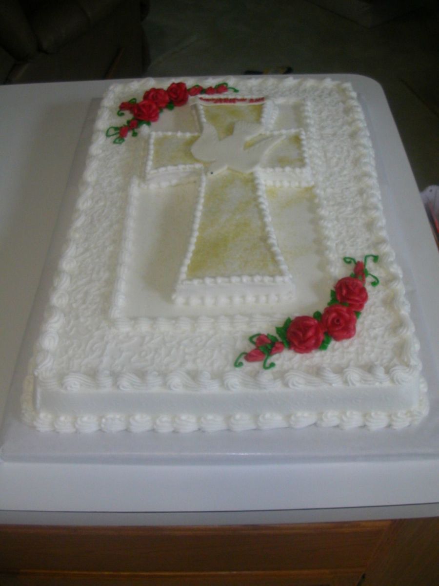 Confirmation Cake - CakeCentral.com