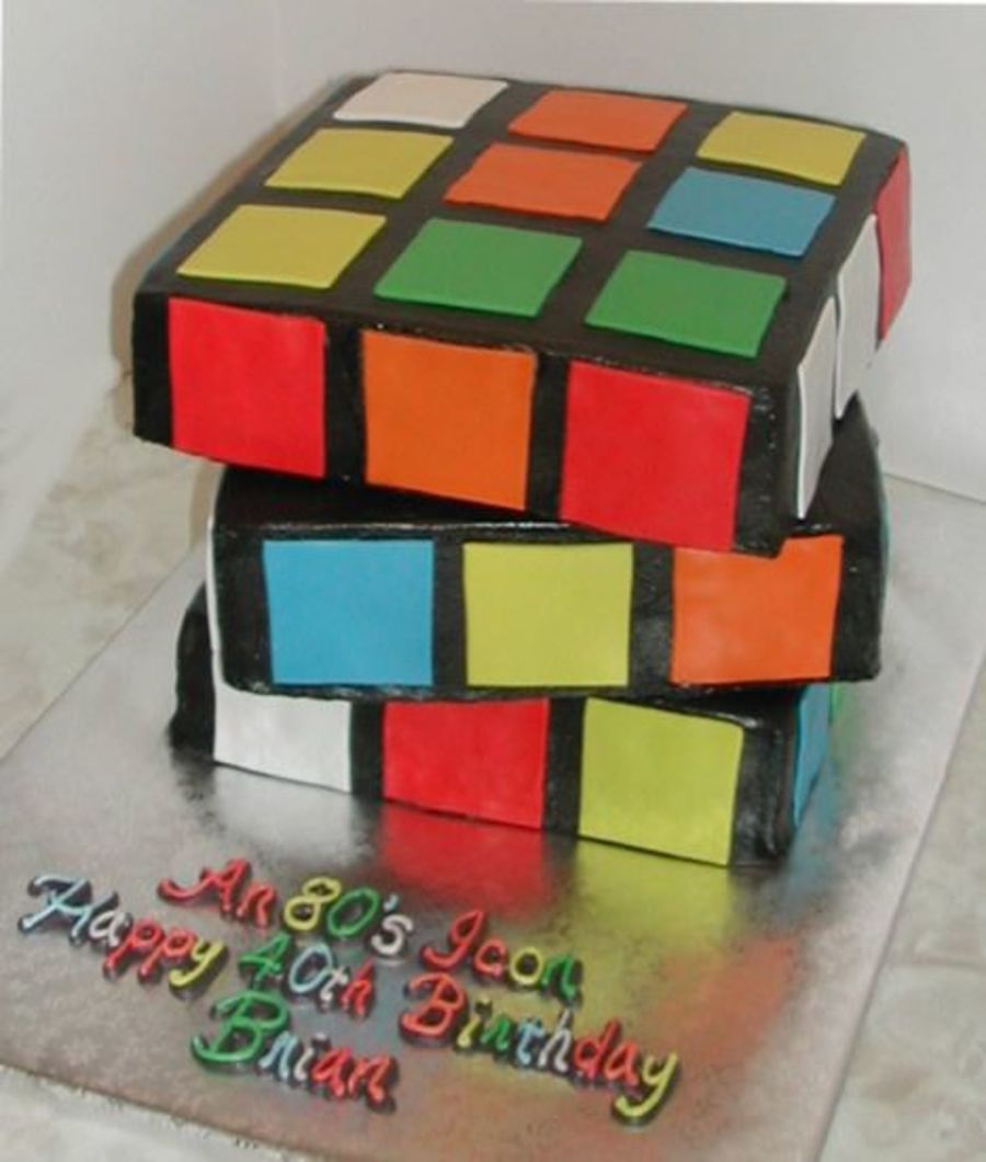 Rubik's Cube - CakeCentral.com
