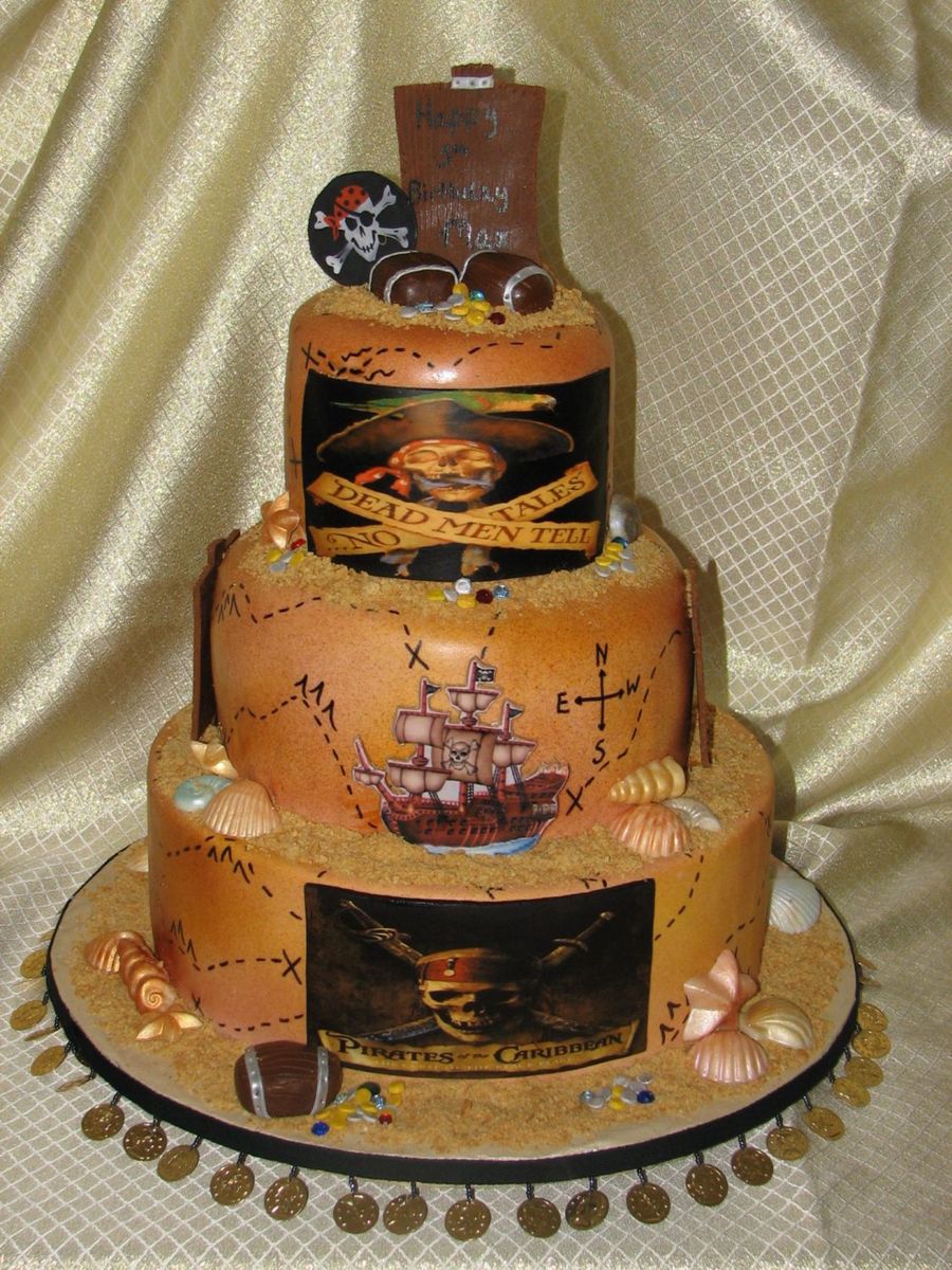 Pirate Cake - CakeCentral.com