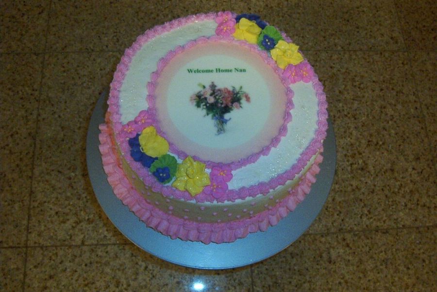 Welcome Home Cake - CakeCentral.com