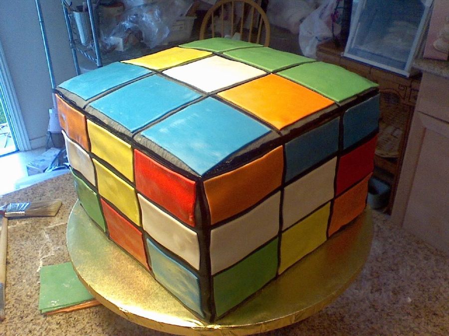 Rubiks Cube - CakeCentral.com