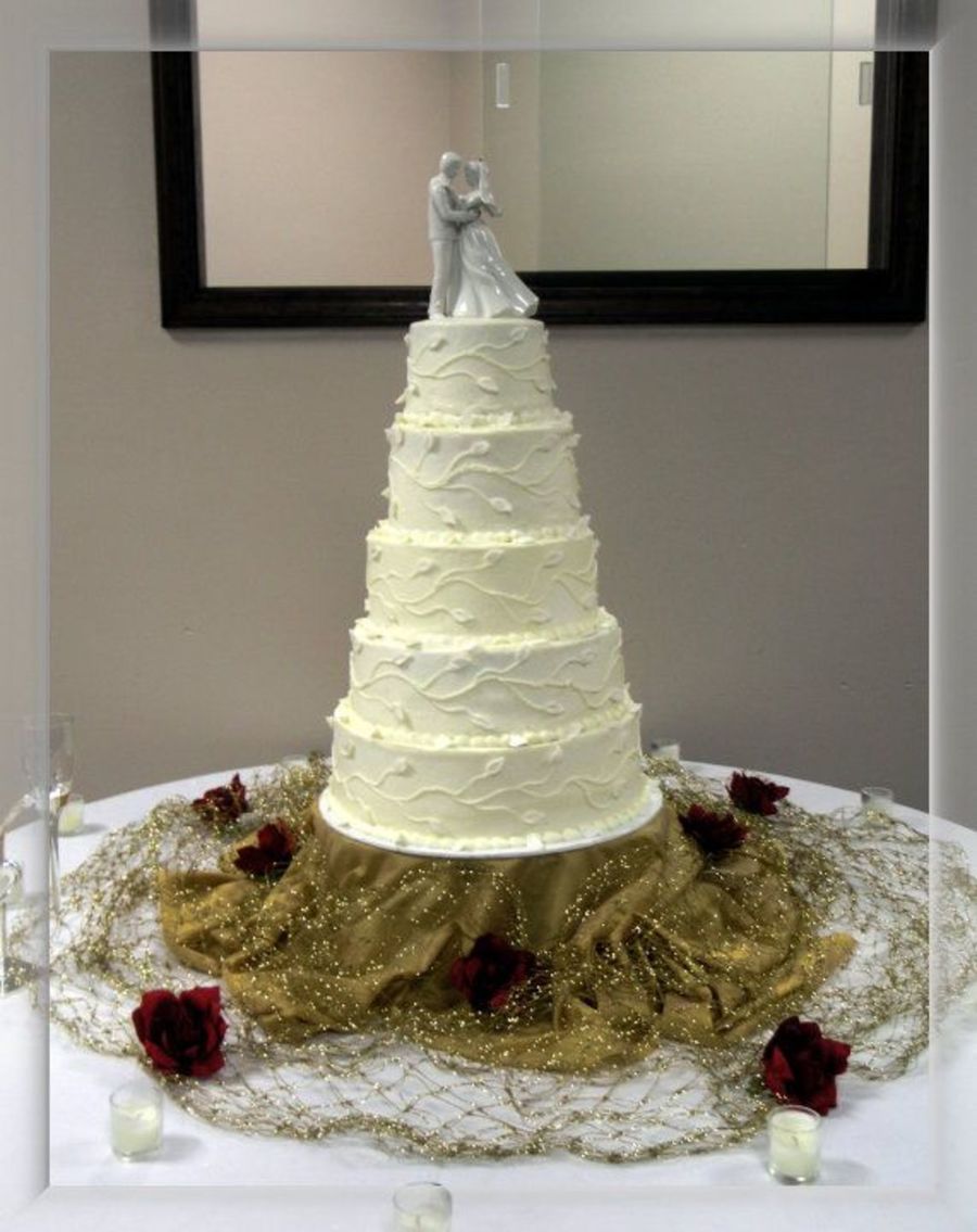 5 Tier Cake - CakeCentral.com