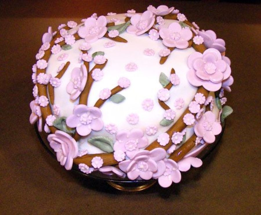 Cherry Blossoms - CakeCentral.com
