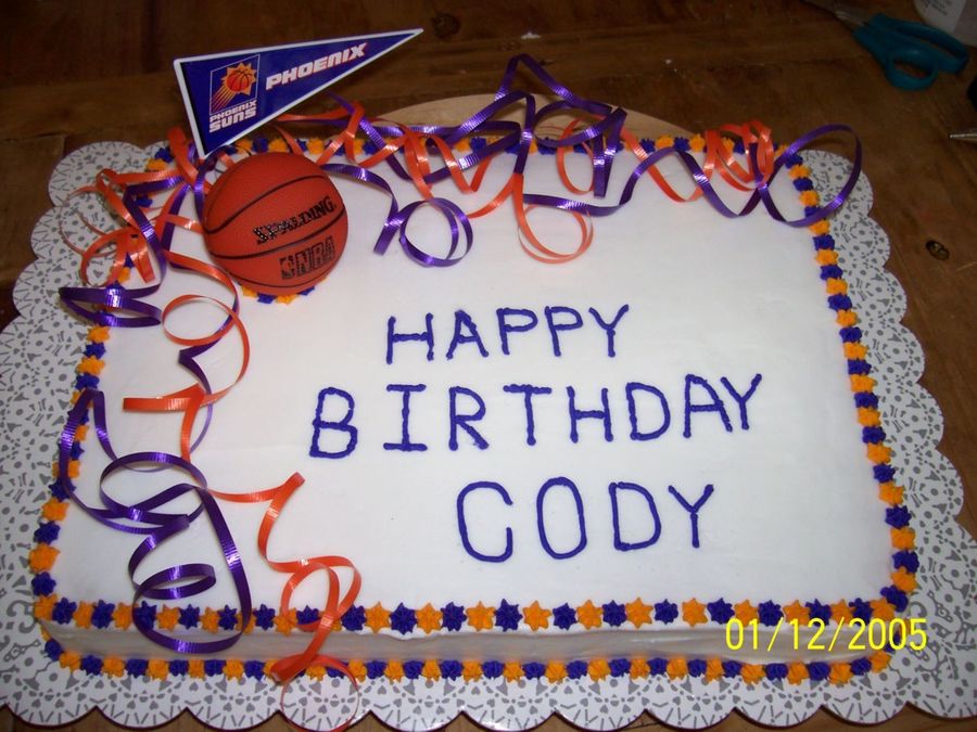 Go Phoenix Suns! - CakeCentral.com