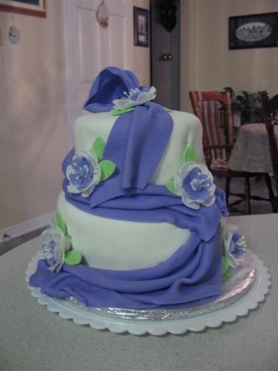 Elegant Fondant Class - CakeCentral.com