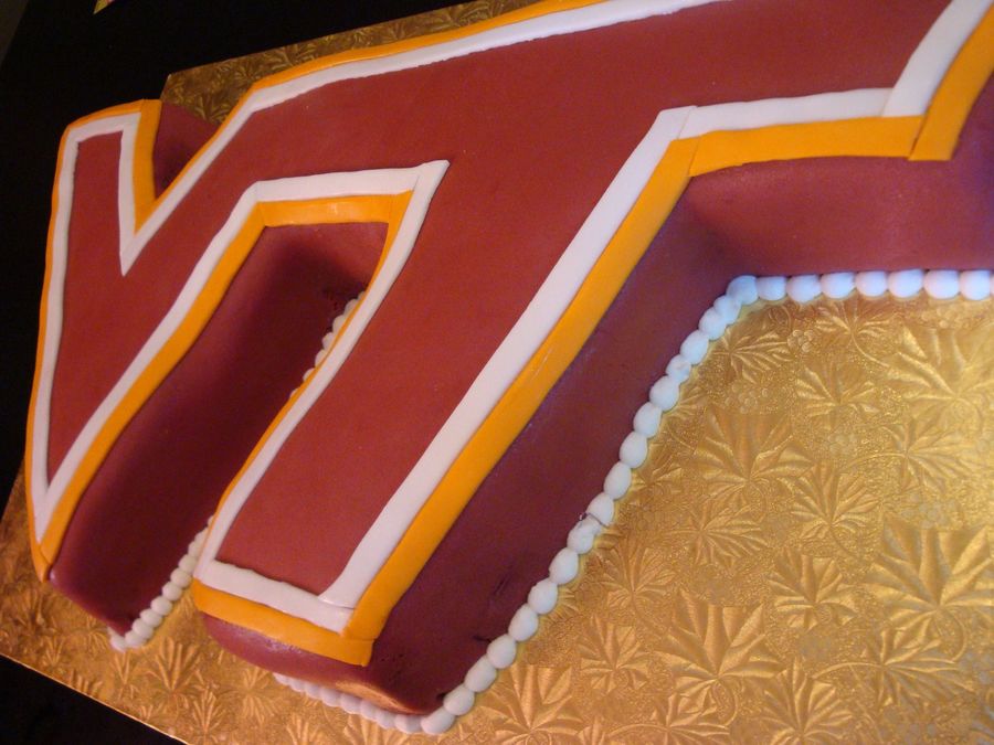 Virginia Tech Cake - CakeCentral.com