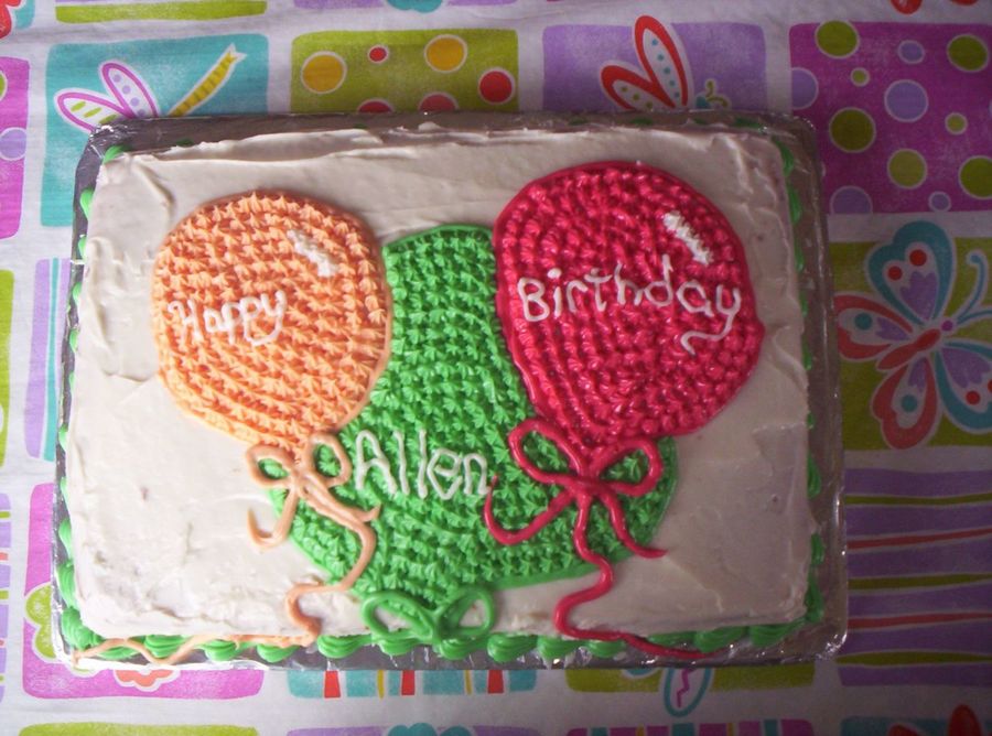 Allens Birthday Cake - CakeCentral.com