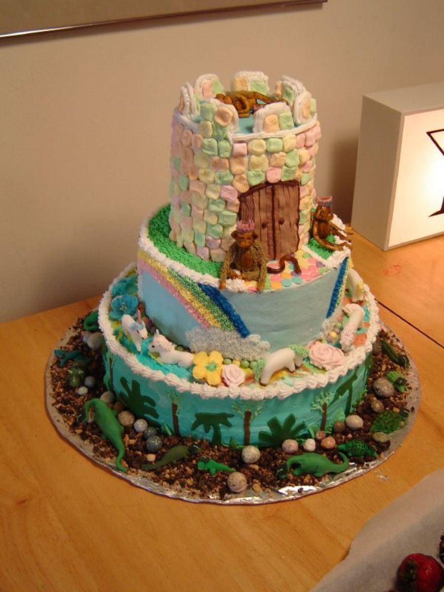 Dreaming Monkey Graduation Cake - CakeCentral.com