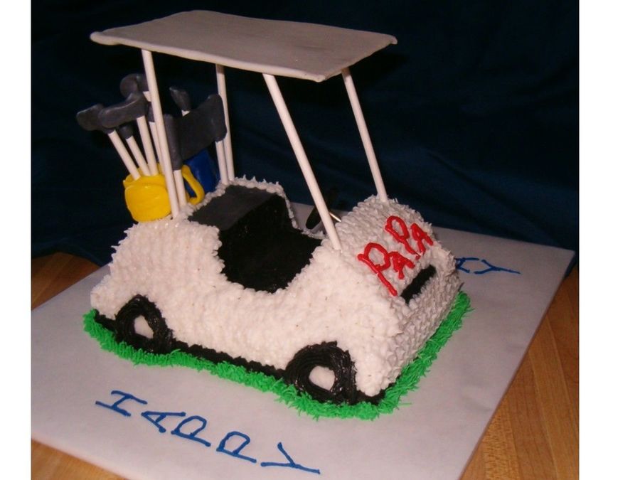 Golf Cart Cake - CakeCentral.com