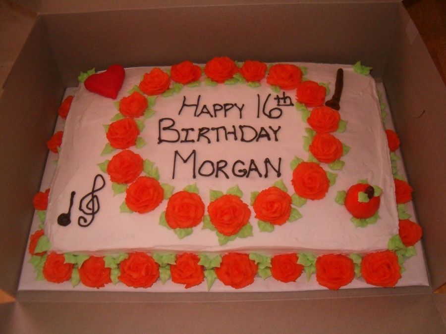Morgan's Cake - CakeCentral.com