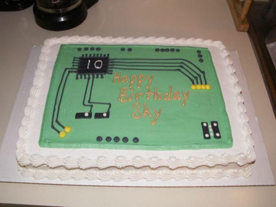 Circuit Board - CakeCentral.com