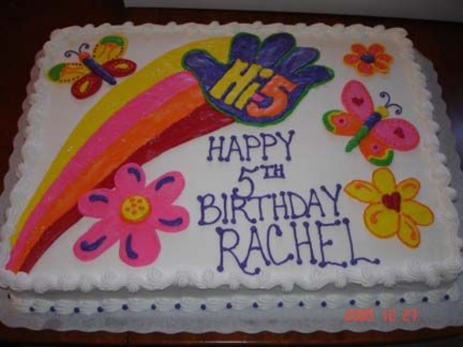 Hi-5 Cake - CakeCentral.com