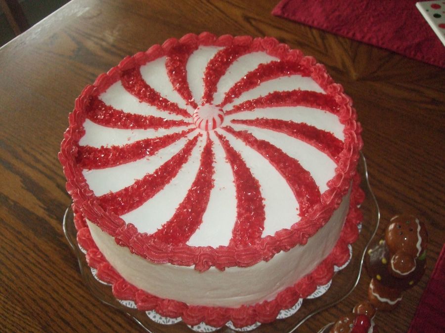 Peppermint Cake - CakeCentral.com