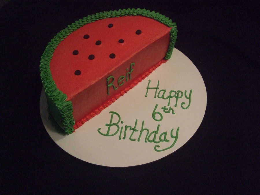 Watermelon Slice - CakeCentral.com